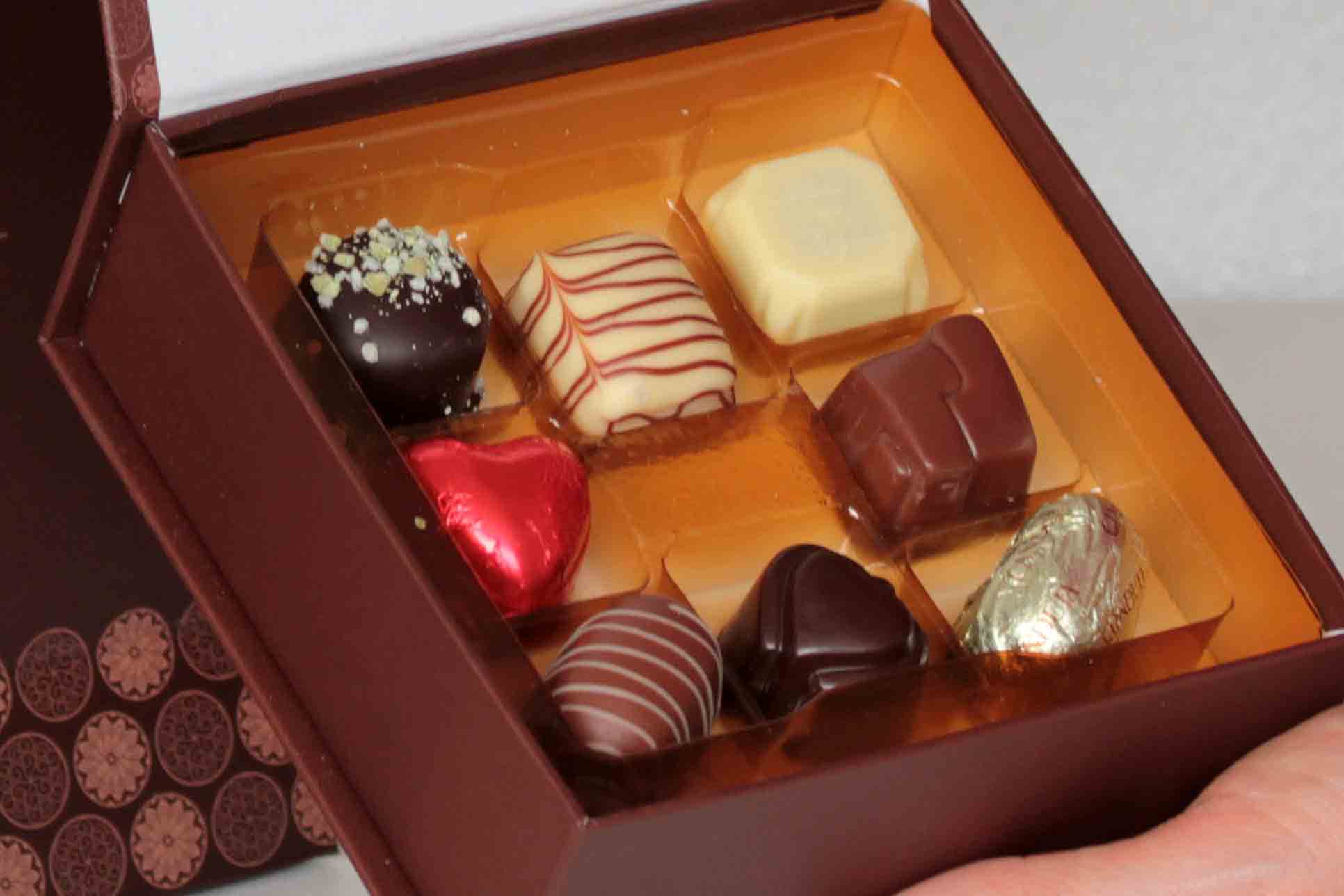 Chocolates Caja por 8 unidades