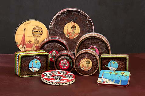 NAVIDAD Ponqué Premium de Frutas Circular