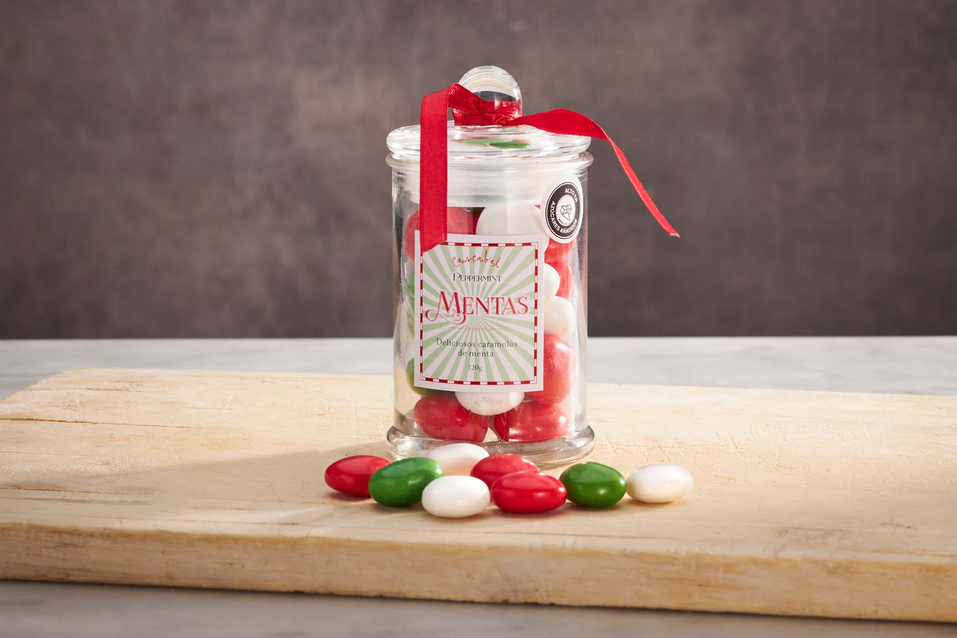 NAVIDAD Menta-de-Navidad Caramelos de Menta