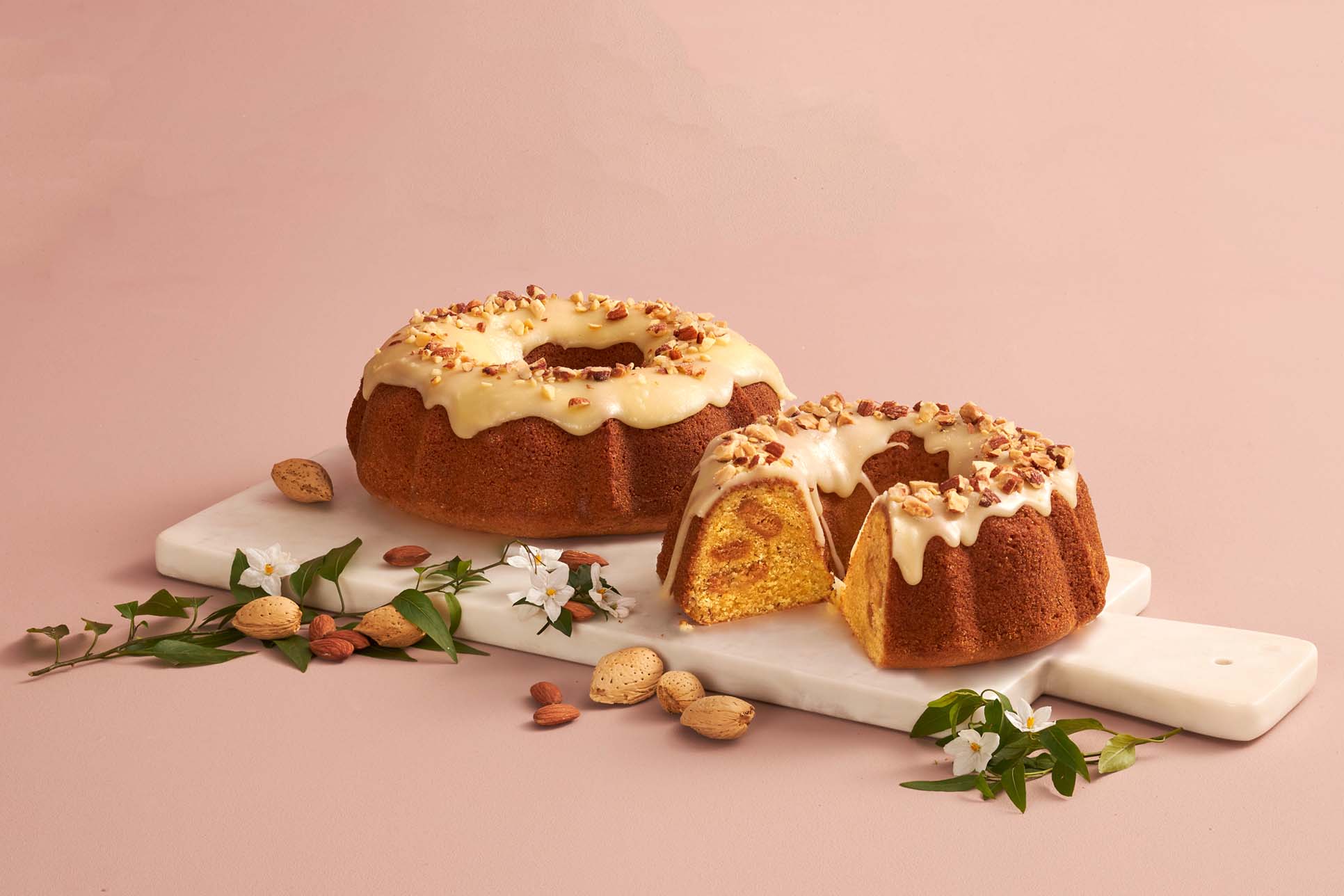 Ponqués-y-Cupcakes Ponqué de Almendras